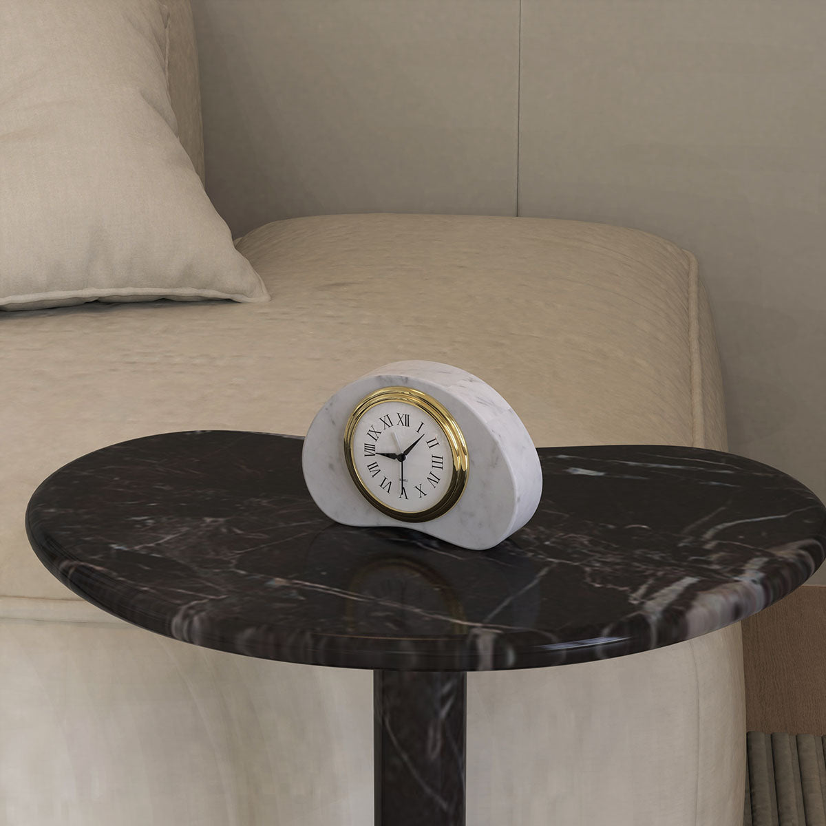 Marble Clock & Marble Wall Clock: Crafted with Italian & Spanish Marble ...