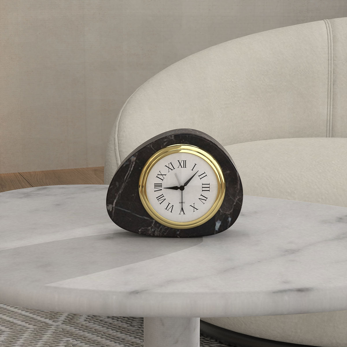 Marble Clock & Marble Wall Clock: Crafted with Italian & Spanish Marble ...
