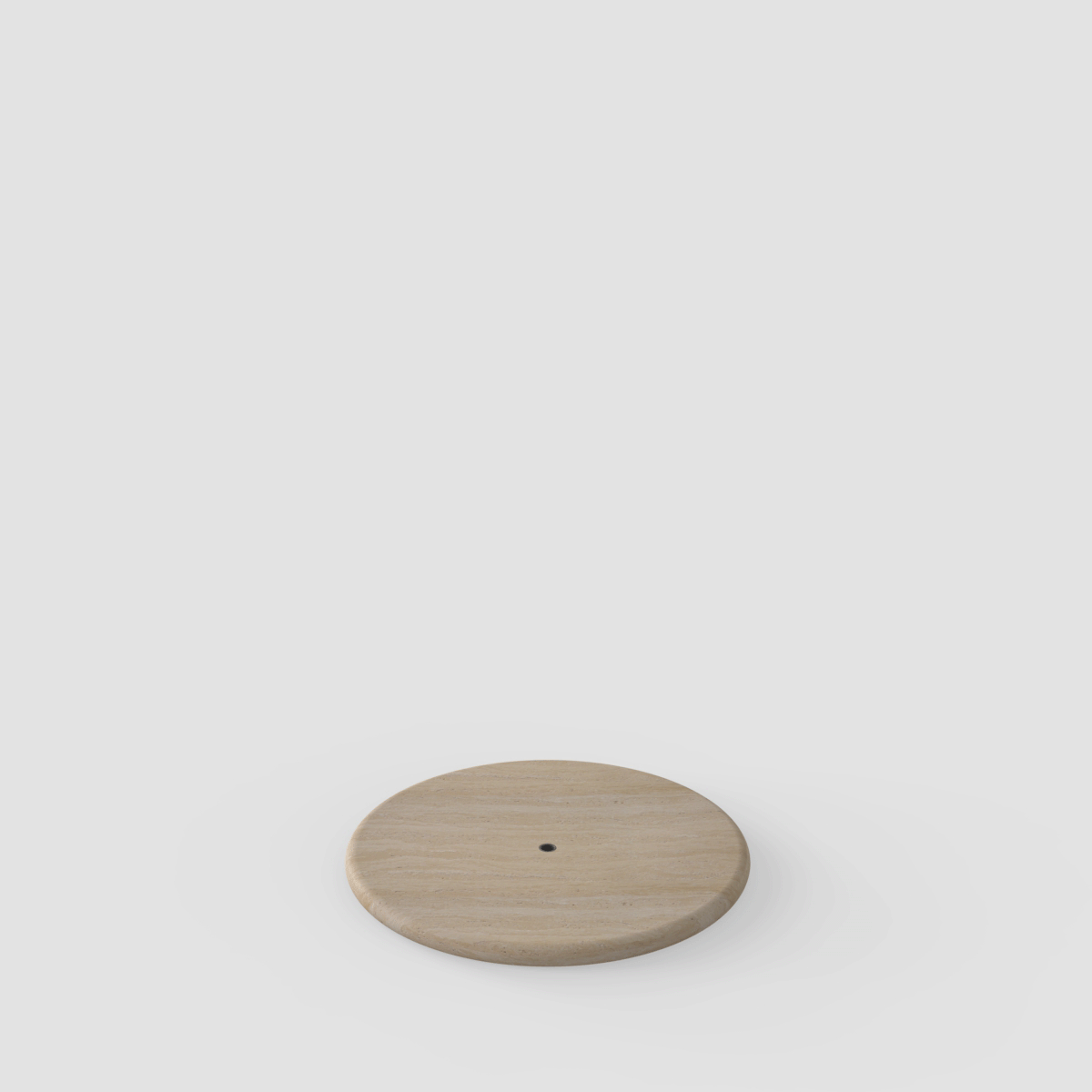 PeaPod White Marble Accent Table | OIXDESIGN