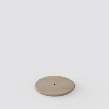 PeaPod White Marble Accent Table | OIXDESIGN